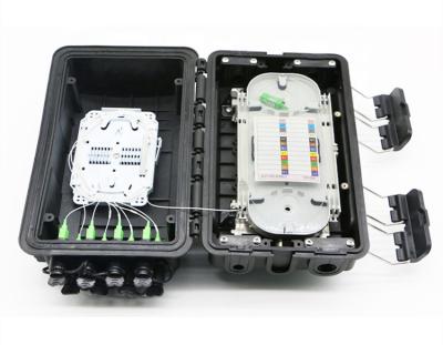 China IP68 FTTH 16 Core Fiber Optic Terminal Box With Huawei Mini SC for sale