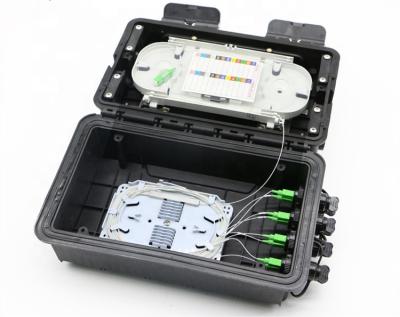 China IP68 FTTH 16 Core Fiber Optic Terminal Box With Huawei Mini SC for sale