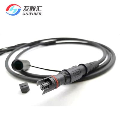 China MPO To LC/APC 24 Core Fiber Optic Cable Assemblies For FTTA for sale