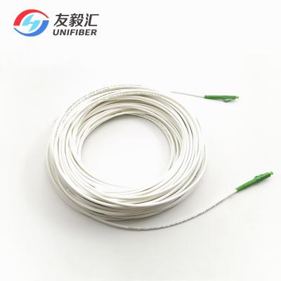 China Lc Apc To Lc Apc Fiber Patch Cord 3.0mm PVC OFNP 10m for sale