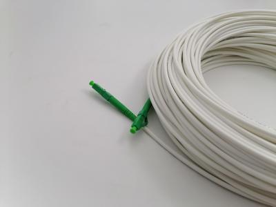 China Lc Apc To Lc Apc Fiber Patch Cord 3.0mm PVC OFNP 10m for sale