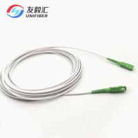 China Simplex OS2 G657b3 Armored Fiber Patch Cord Single Mode SC APC for sale