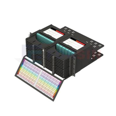 China 4U 576 Fiber Rack Mount Patch Panel LC Connector For Backbone Network for sale