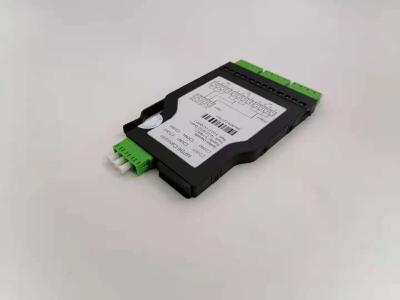 China Fully Connectorized Fiber Cassette Card 1X4 Splitter 12 LC APC for sale