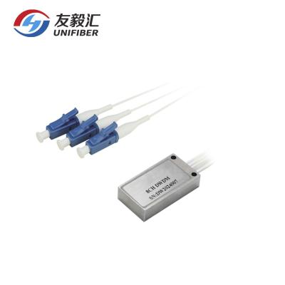 China 100G 200G DWDM Wavelength Division Multiplexer 4 8 12 16 20 Channel for sale