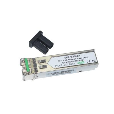Китай модуль 80km двухшпиндельный LC Cisco приемопередатчика 1550nm 1.25/2.5G SFP совместимый продается