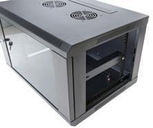 China 6U 9U 12U 15U 18U Network Cabinet Wall Mount Server Rack Cabinet Cold Rolled Steel for sale