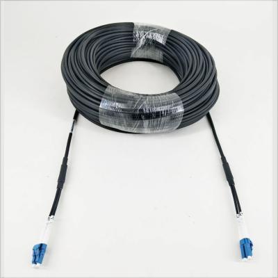 China Duplex LC/UPC LC/UPC BBU RRU FTTA CPRI Patch Cord Outdoor Waterproof Singlemode G657A2 7.0mm for sale