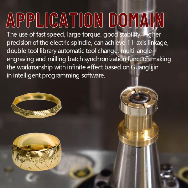Quality Innovative Eleven Axis Small Jewelry Cnc Machine G11-550 for sale