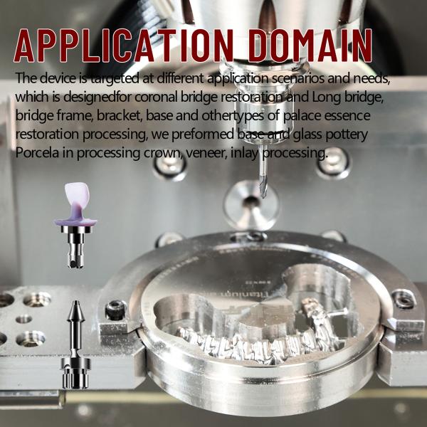 Quality 5 Axis Dental Milling Machines For Dental CAD CAM for sale