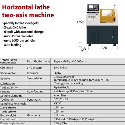 中国 G2-200 横型旋盤 二軸 CNC工作機械 販売のため