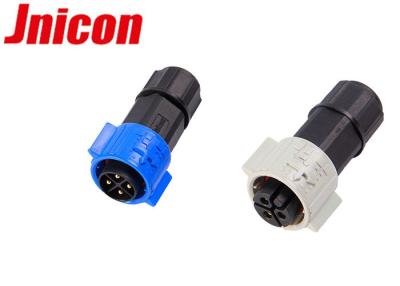 China High Current Waterproof Circular Connectors , 3 Pin Circular Plastic Connectors for sale