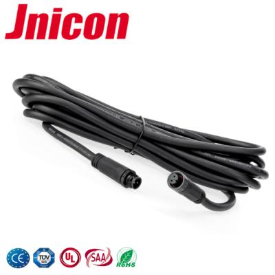 China M12 Molded Cable Connector 300V Low Voltage IP67 Connector 2 Pin for sale