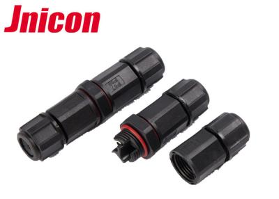 Chine Les doubles connecteurs circulaires imperméables principaux, fixation de vis du connecteur IP67 de Jnicon se relient à vendre