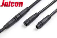 China Quick Lock Waterproof Circular Connectors , Molded Cable M12 Waterproof Connectors for sale