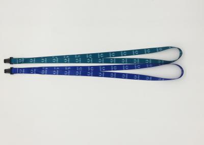 Cina Personalizzi le cordicelle della sublimazione della tintura di larghezza di 1cm 2cm, chiave/cordicelle del telefono cellulare in vendita