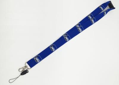 China As correias materiais de nylon da tela de seda, imprimem correias móveis da segurança para crachás da identificação  à venda