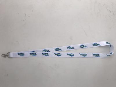 China Wärmeübertragungs-Ausweisinhaber-Abzugsleine/Polyester-Gewohnheit druckten Abzugsleinen Pantone-Farbe zu verkaufen