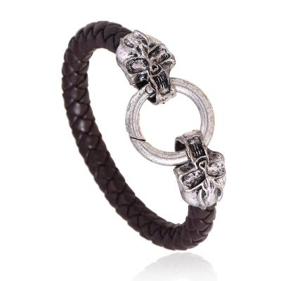 China Best selling top grade personalized braided pu bracelets manufacturer for sale