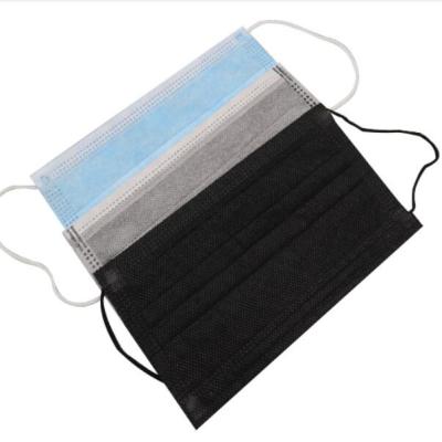China Factory wholesale black disposable mouth cover mask for sale