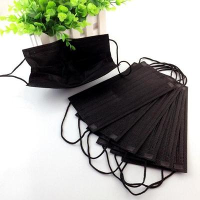 China Good quality disposable dust mask black for sale