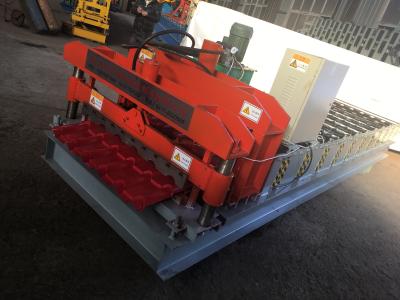 China Het Dakwerkblad die van de muurtegel tot Machine maken Servomotor Stabiele Transmissie 40m/Min Te koop