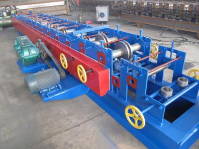 China 80-300 C Purlin Color Steel Roll Forming Machine 12 Rows Stable Transmission for sale