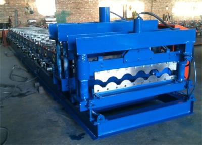 China Type 830 boog profiel geglazuurde tegel Roll vormen Machine hydraulische macht en Decoiler Te koop
