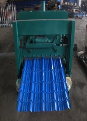 China Metaalblad Verglaasd Tegelbroodje die Machine voor Bouwmateriaalproductie vormen Te koop