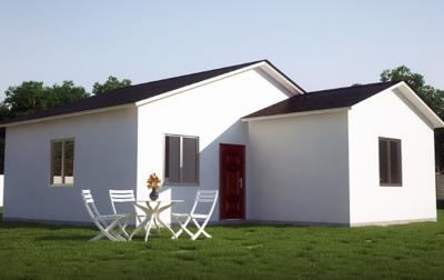 China European Style Prefab Steel House Custom Metal Frame House Construction for sale