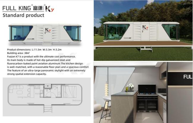 Futuristic Space Capsule House exterior view