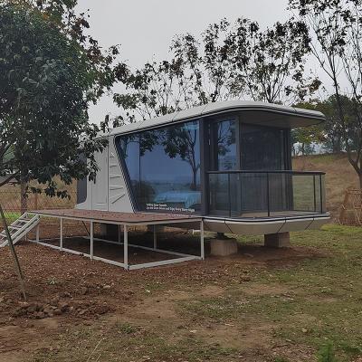 China Fuqian Metal Compact space capsule house Customized Solutions 10 Tons 28㎡ for sale
