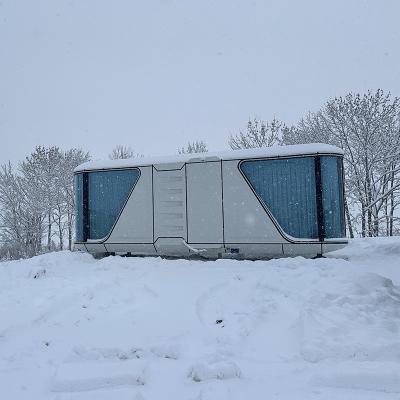 China 10 Tons Space Capsule Rooms Futuristic Sleep Pods For Urban Travelers Tiny House Capsule for sale