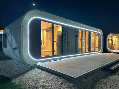 China Casas de oficina prefabricadas de Apple Cabin móvil portátil en venta