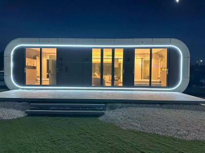 China Voorgefabriceerde Apple Cabin Draagbare mobiele modulaire voorgefabriceerde kantoorgebouwen Te koop