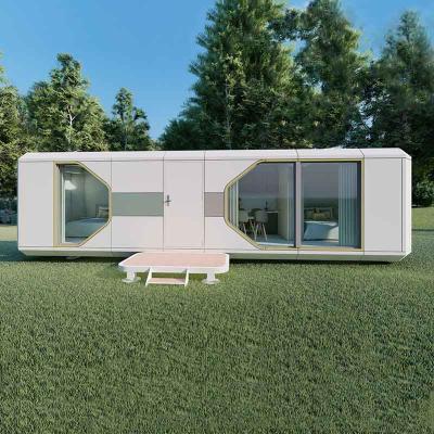 China 38㎡ Thermal Insulation Capsule House with Galvanized Steel Structure for sale