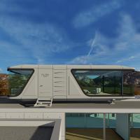 China Eco-Friendly Ecocapsule Tiny House Hotel 11.5M x 3.3M 38㎡ Floor Area Prefabricated Mobile Structure for sale