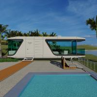 China Eco-Friendly Ecocapsule Tiny House Hotel 11.5M x 3.3M 38㎡ Floor Area Prefabricated Mobile Structure for sale