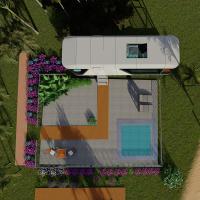 China Portable Space Capsule House 38㎡ Prefabricated Modular Home 11.5m x 3.3m for sale