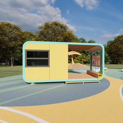 Cina Casa contenitore esterna prefabbricata polifunzionale Casa Apple Capsule Casa ufficio Hotel Piccola casa mobile in vendita