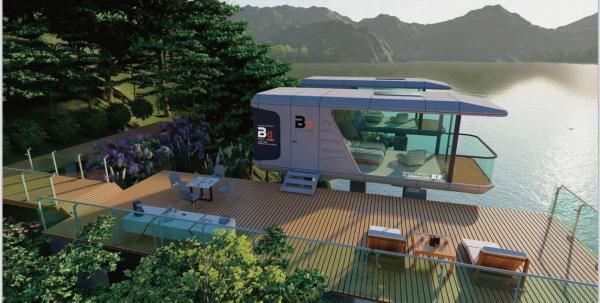 Quality Luxury Facility Space Capsule Home Mobile Family Space Capsule 10tons 11.5*3.3*3 for sale