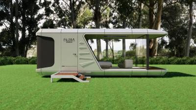 China Fuqian Metal Mobile Space Capsule / Outdoor Capsule House Luxury Modern for sale