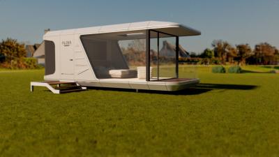 China 28 M² Space Capsule House  For Living With Galvanlized Steel Frame for sale