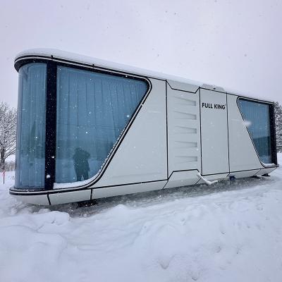 China Space Capsule House For Diversified Prefabricated Construction And Apple Cabin for sale