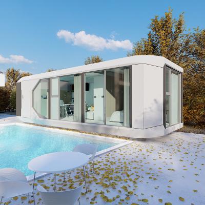 China Nueva cápsula espacial personalizada hogar / contenedor cápsula hotel 10T 11.5 * 3.4 * 3.4m en venta