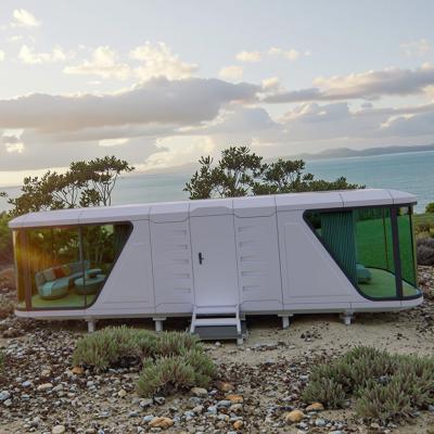 China Space Capsule Luxury Modern Prefabricated House Hotel Housing for sale