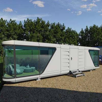China Modern Design Easy to Install Steel House Capsule with Smart Home for sale