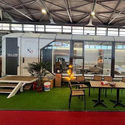 China Prefabricated Galvanized Steel Frame Mobile Capsule House Space Capsule Container for sale