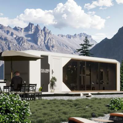 중국 40dB 방음 기능을 갖춘 8.5x11.5m 이동식 캡슐 하우스 판매용