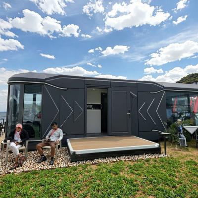 China Retiro modular de luxo concebido Solução de hospitalidade pré-fabricada personalizável à venda